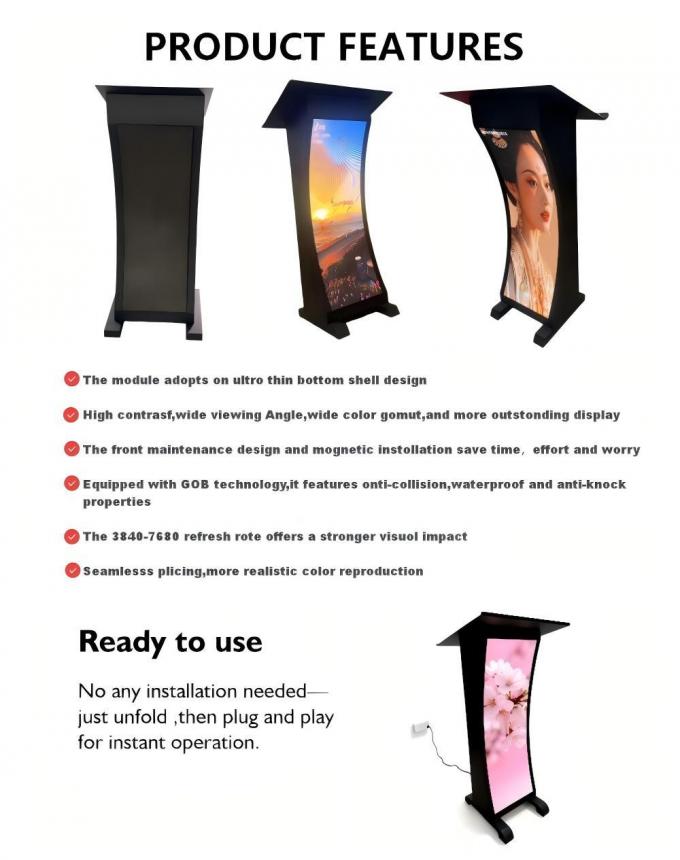 Podium led Screen/ LED Front Desk Display