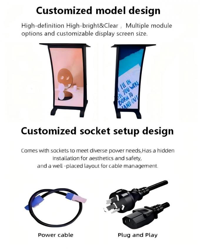 Podium led Screen/ LED Front Desk Display