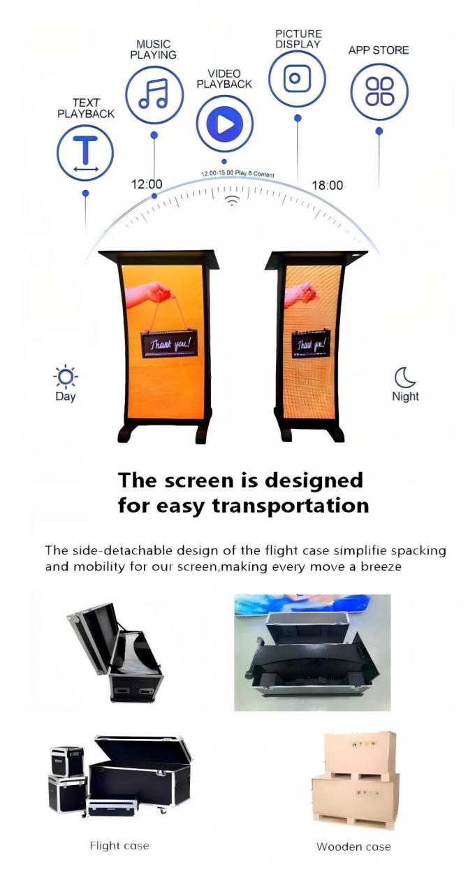 Podium led Screen/ LED Front Desk Display