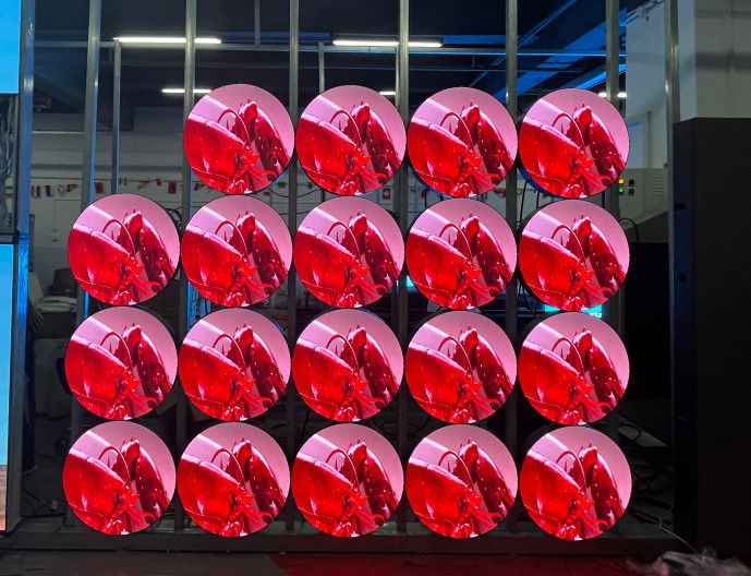 P2 512mm Indoor Round Circular Led Screen Display Circle Circular Logo ...